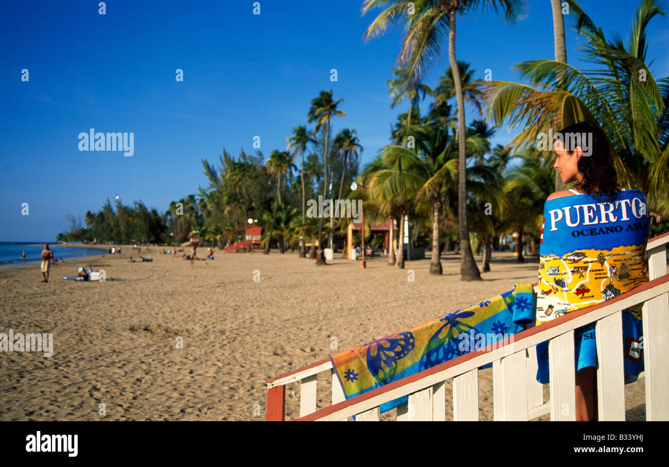 Luquillo Beach Puerto Rico Caribbean Stock Photo - Alamy