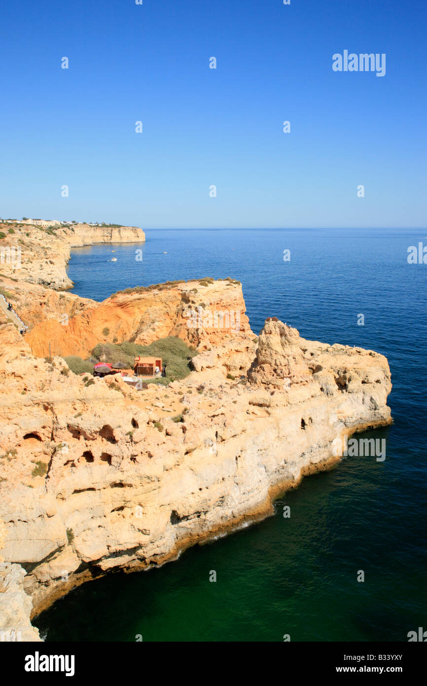 cliffs near Algar Seco, Algarve, Portugal Stock Photo - Alamy