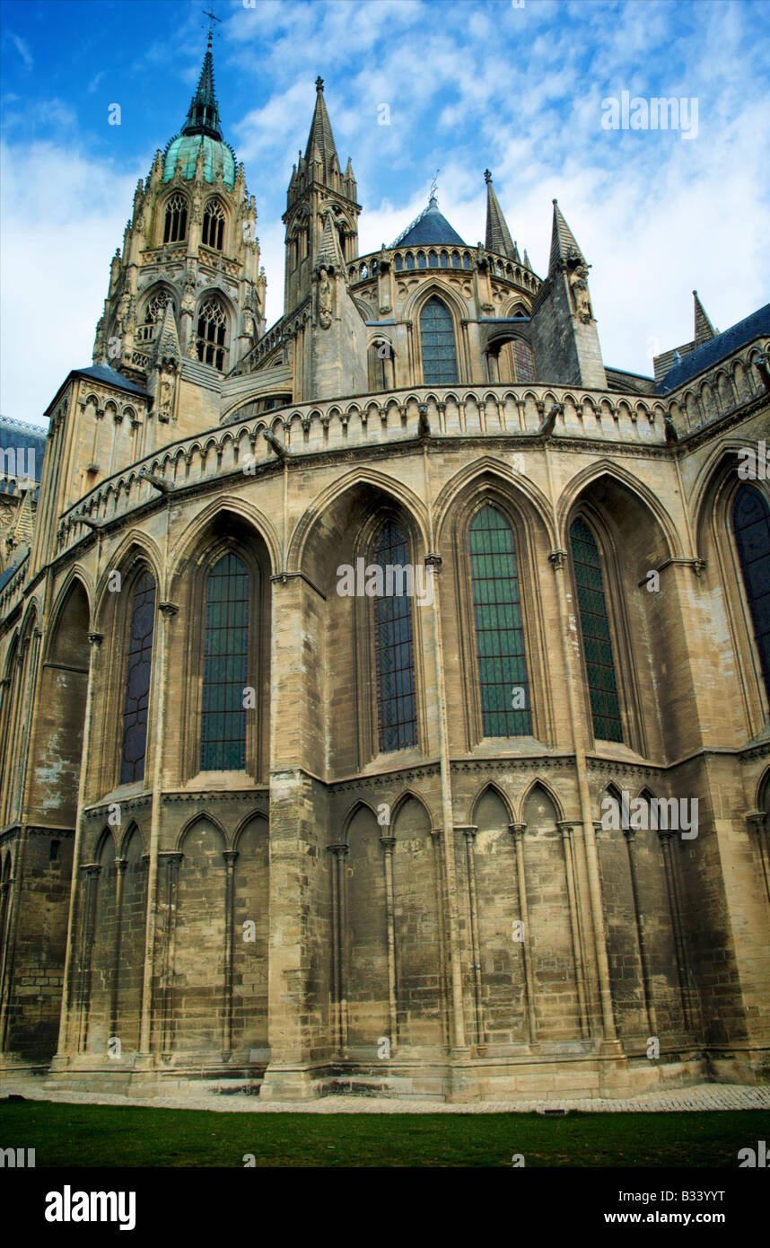 Bayeux Cathedral Cathédrale Notre Dame de Bayeux A Norman Romanesque ...
