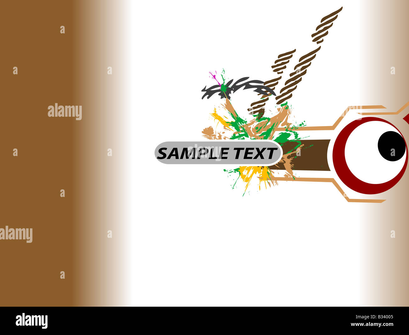 grungy sample text Stock Photo - Alamy