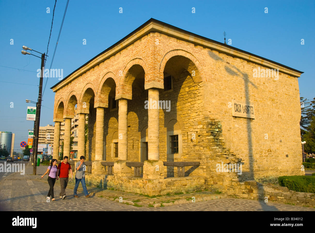 Casa Dosoftei building at Piata Palatul Culturii square in Iasi Romania ...