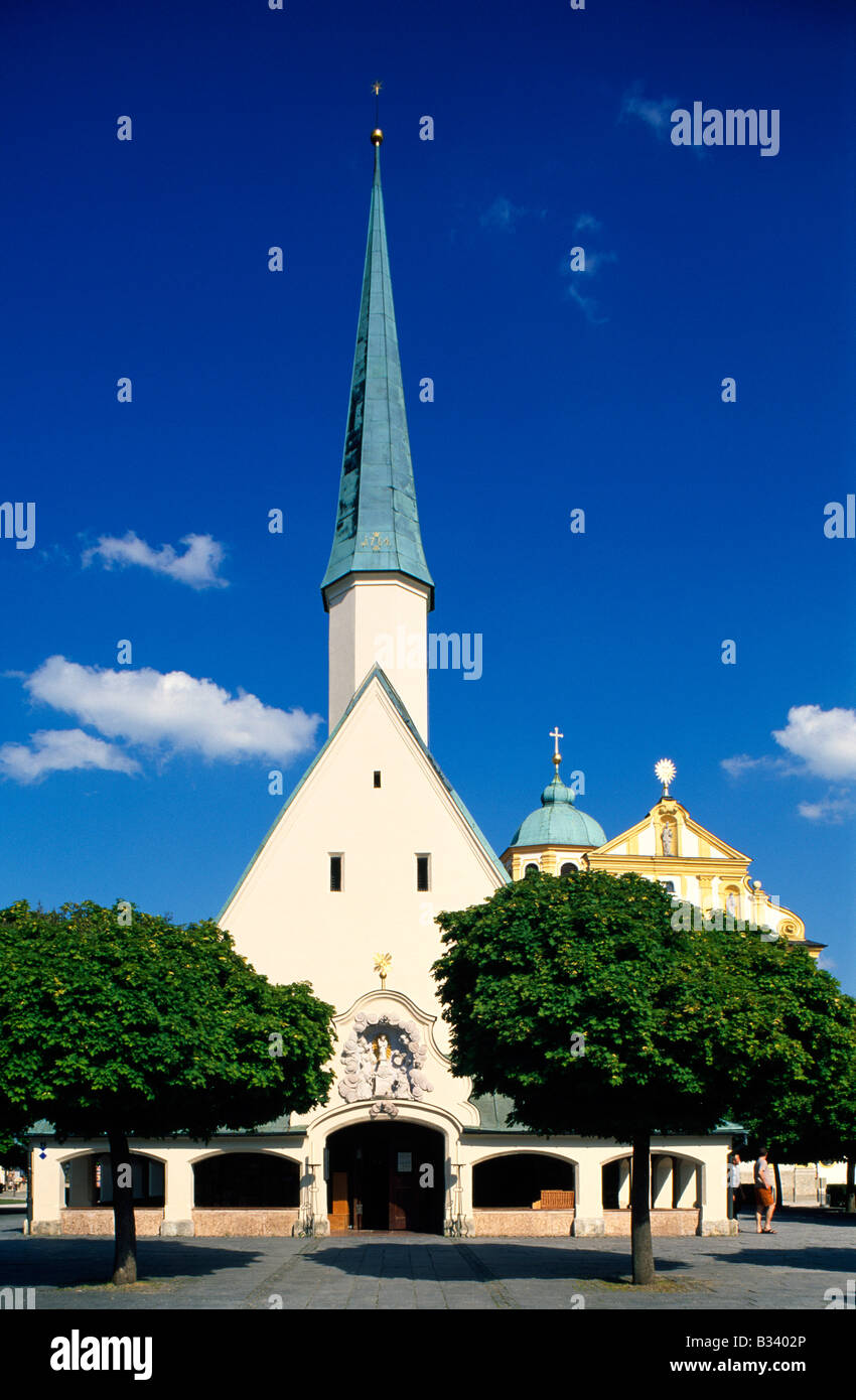 Kapellplatz Altoetting Lower Bavaria Bavaria Germany Stock Photo - Alamy