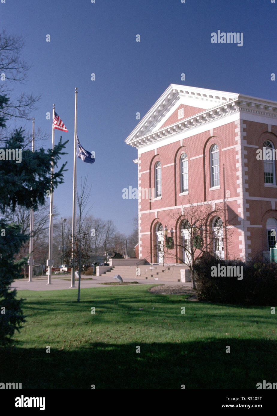 Platte City Courthouse Missouri Platte Government Center Stock Photo ...