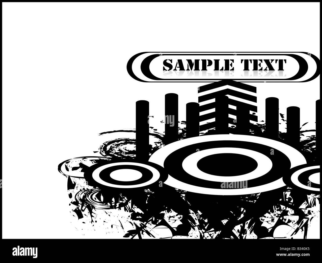 circular sample text Stock Photo - Alamy
