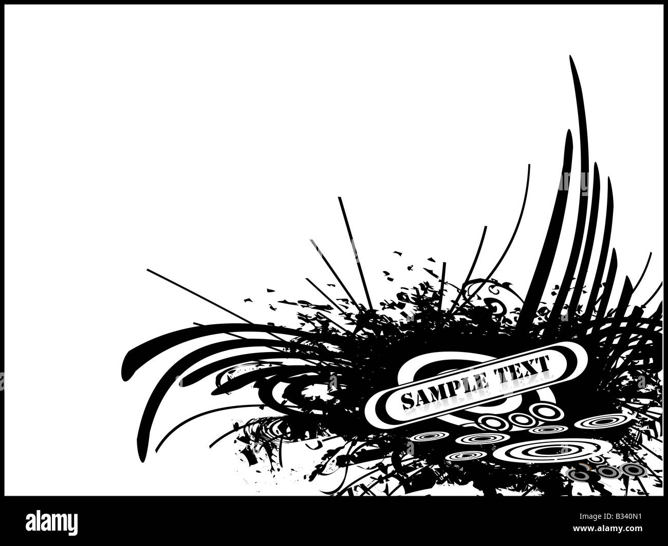 grungy sample text Stock Photo - Alamy