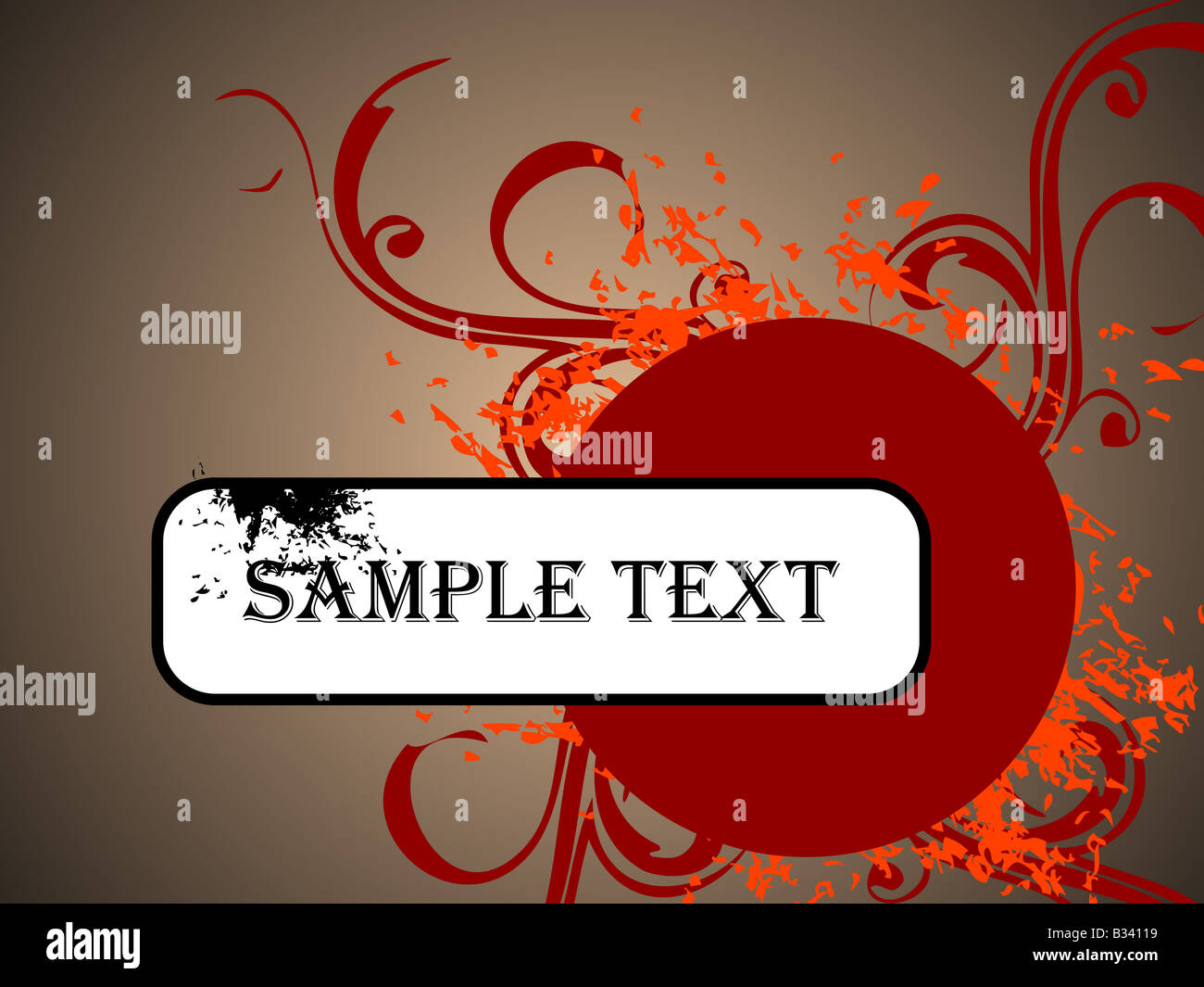 circular sample text Stock Photo - Alamy