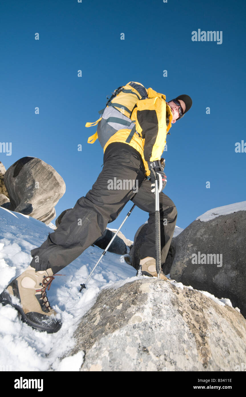 Ice pick mountain climber hi-res stock photography and images - Alamy