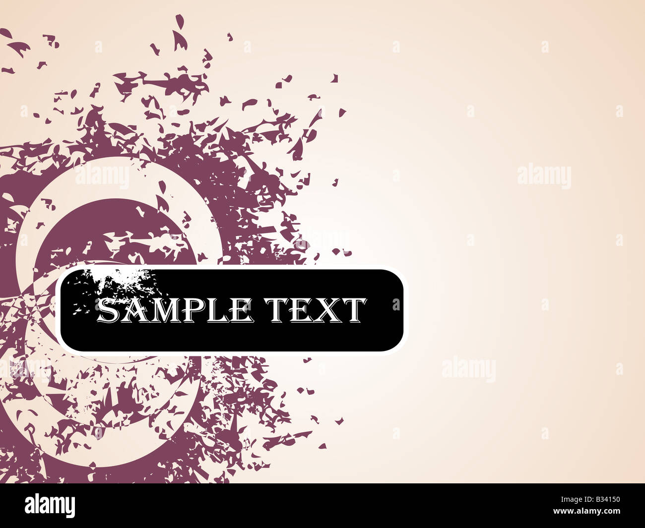 sample text and circles Stock Photo - Alamy