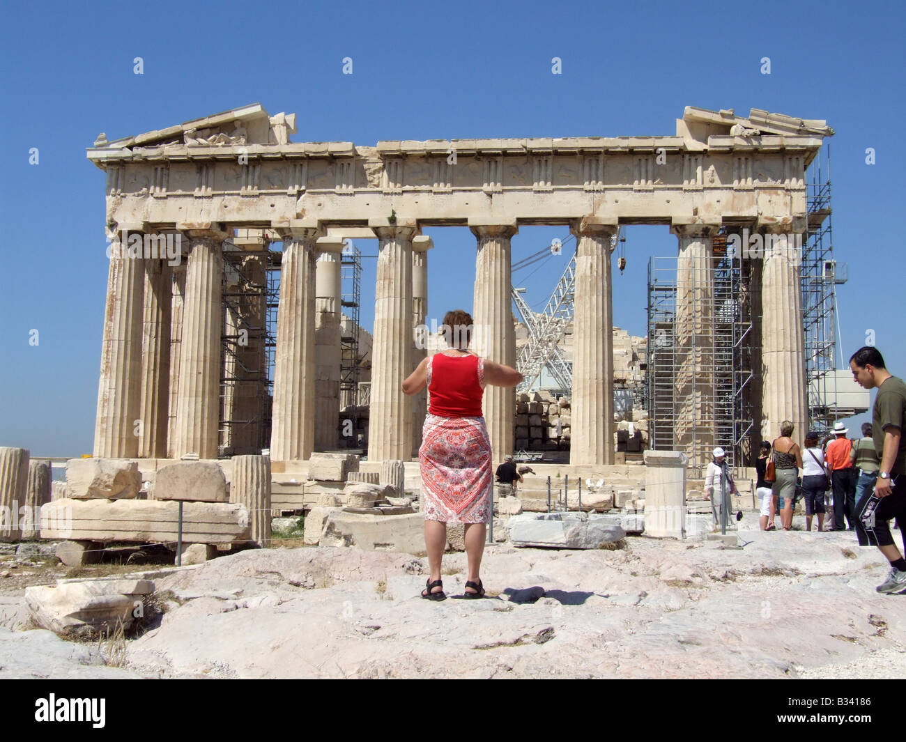 the parthenon in athens, greece Stock Photo - Alamy