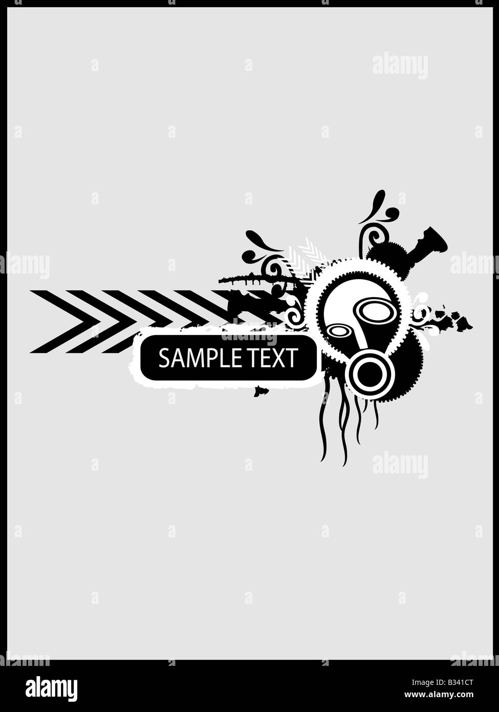 circles with text-template Stock Photo - Alamy