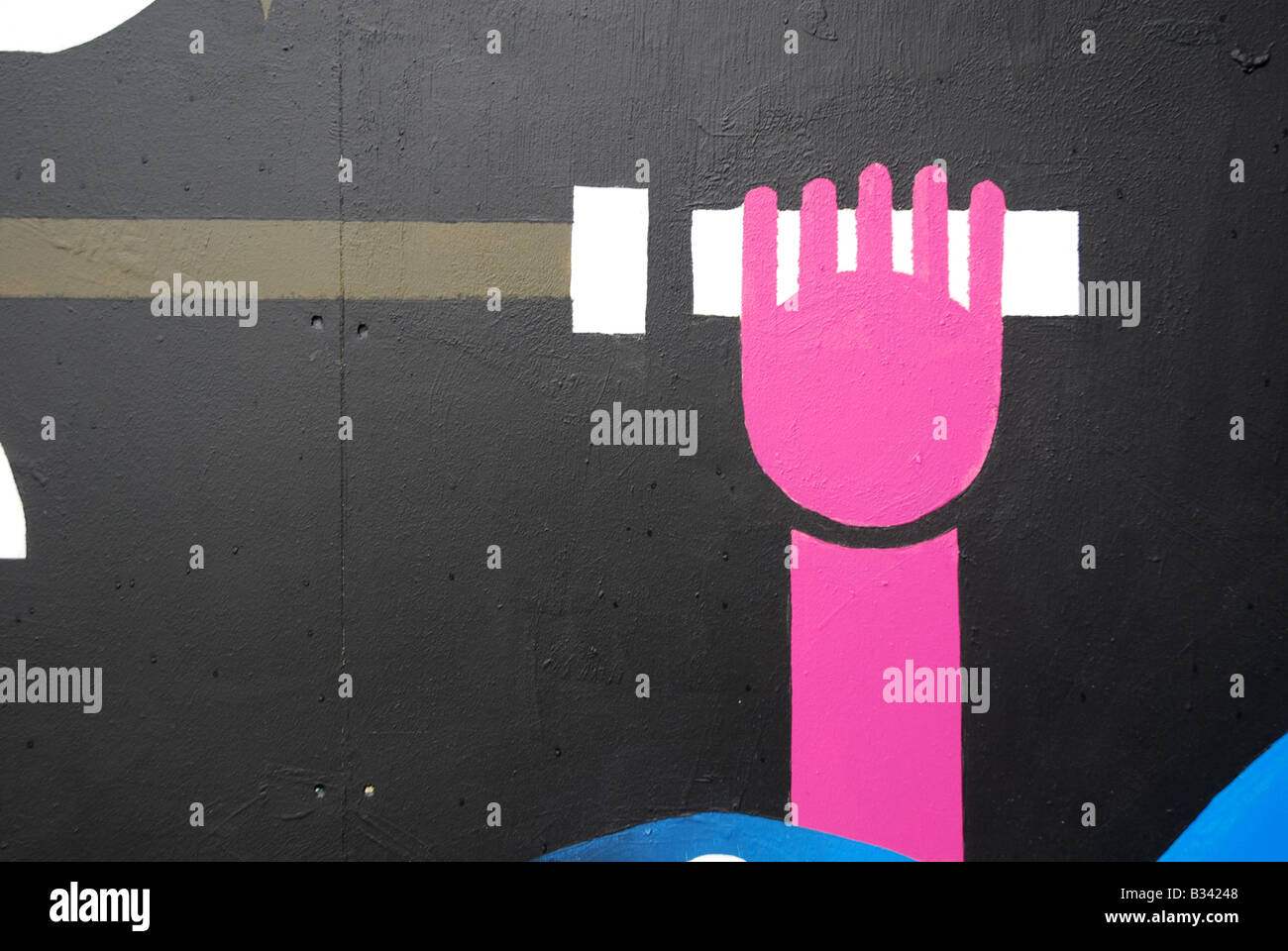 graffitti covered wall Stock Photo - Alamy