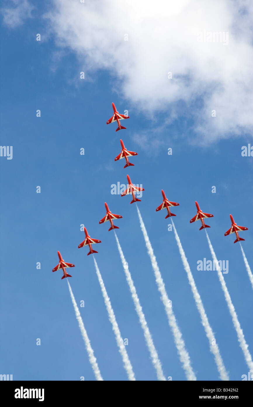Aerobatics at a UK air show Stock Photo - Alamy