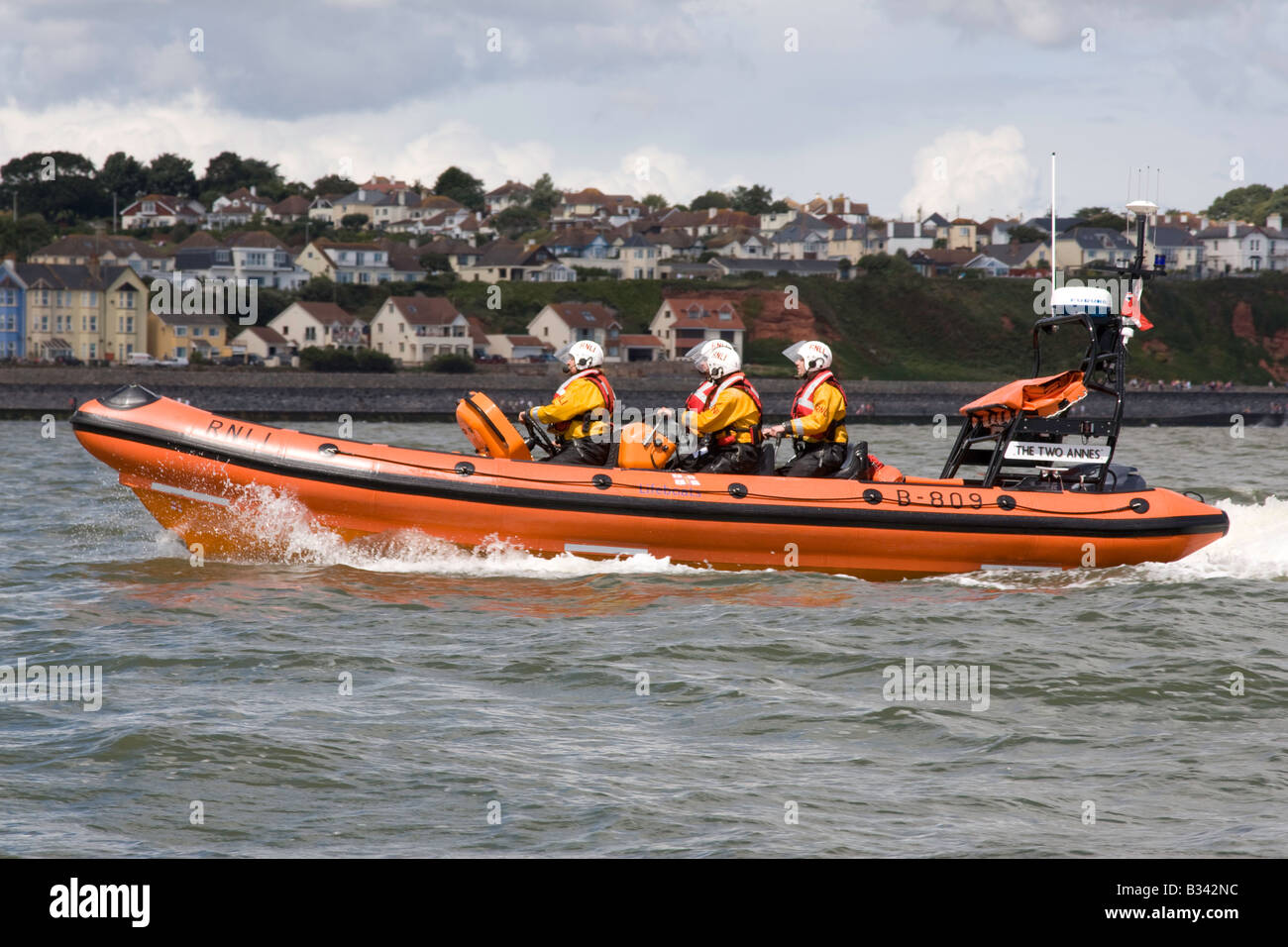 RNLI inshore rescue boat Stock Photo - Alamy