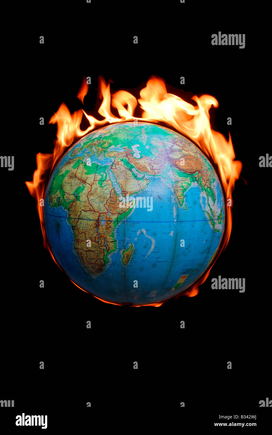 Global warming environmental climate Cut Out Stock Images & Pictures ...