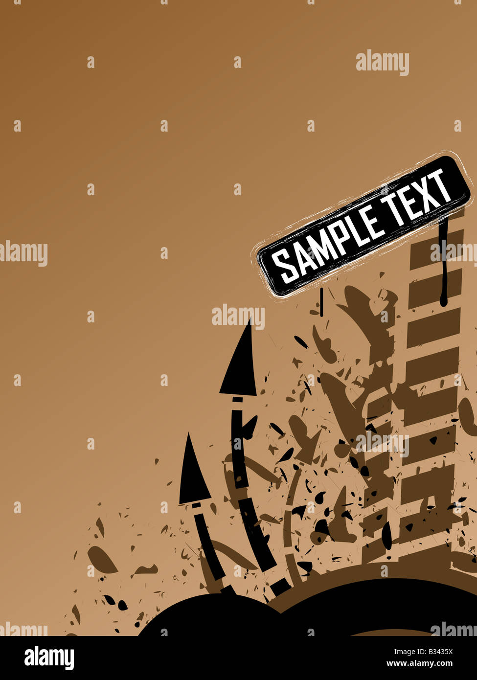 Grungy arrows hi-res stock photography and images - Alamy