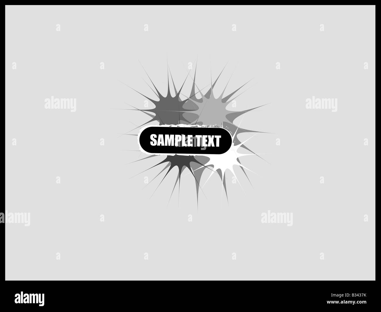 artistic design with sample text Stock Photo - Alamy