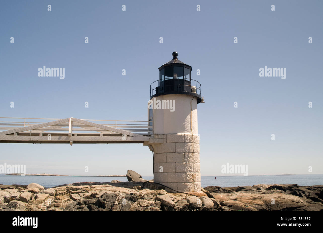 Marshall Point Lighthouse Stock Photo - Alamy