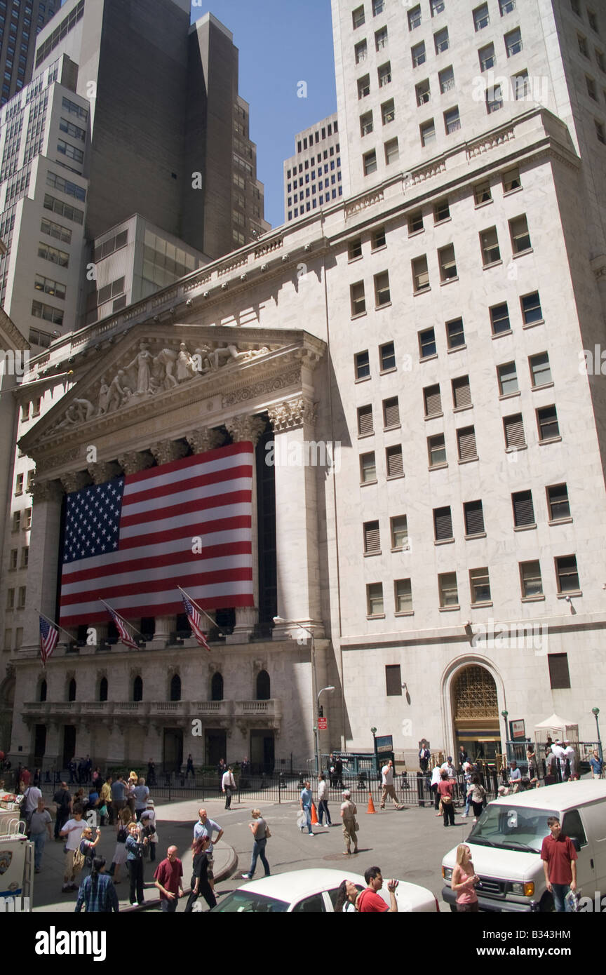 Wall street, Manhattan, New York Stock Photo - Alamy