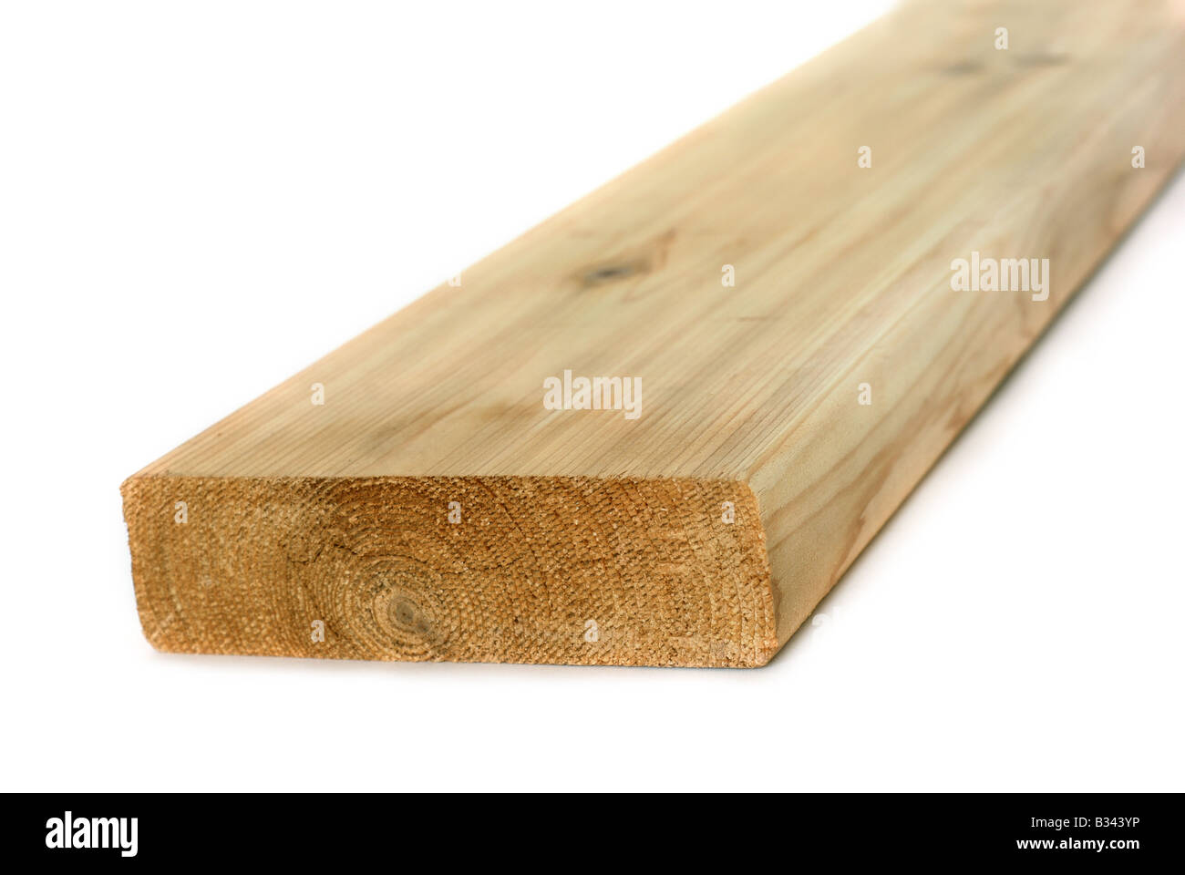 Wood lumber board isolated Stock Photo - Alamy