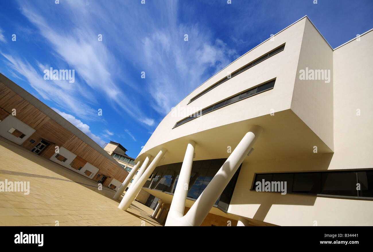 University of Huddersfield Creative Arts Building Stock Photo - Alamy