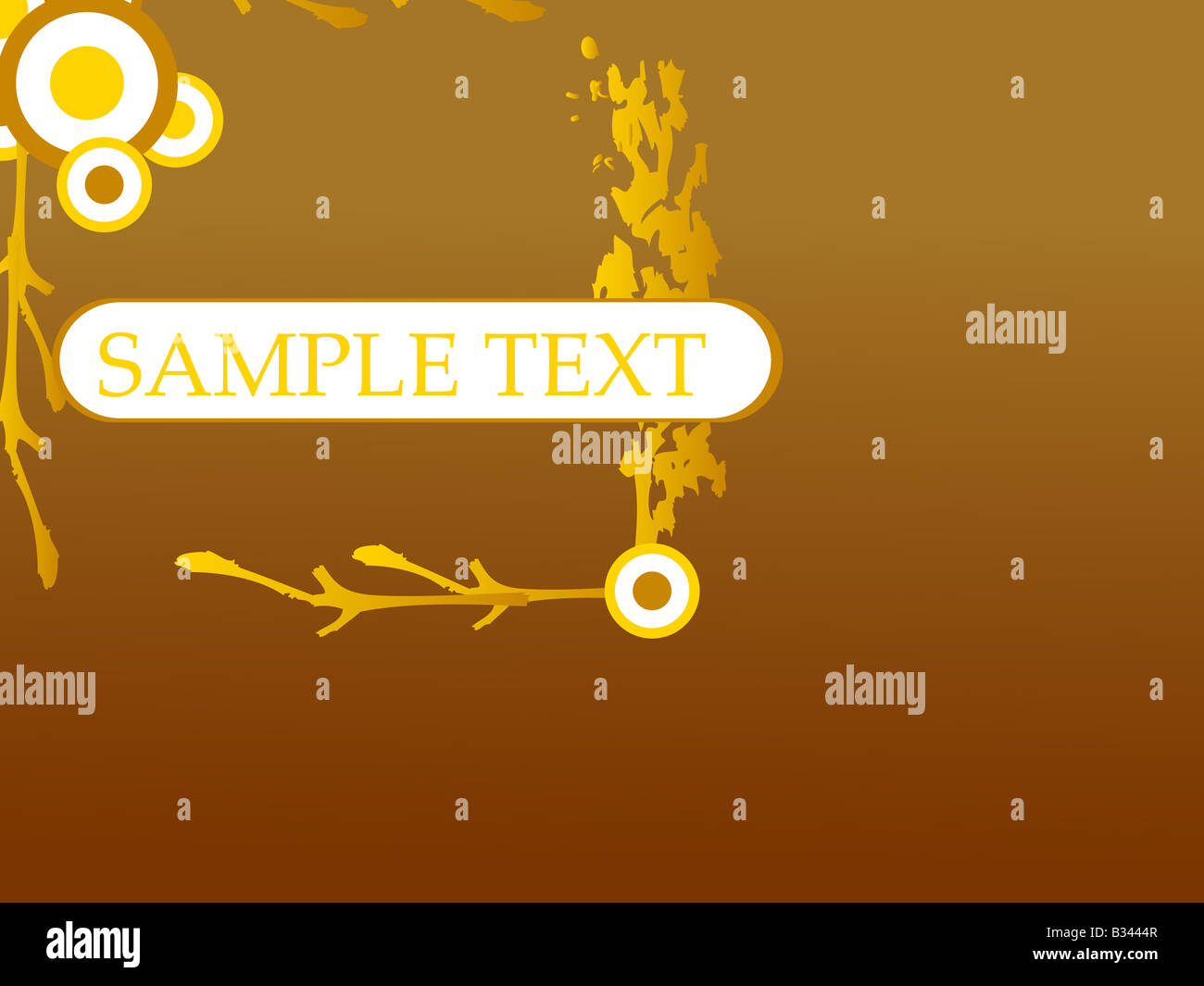 sample text on gradient background Stock Photo - Alamy