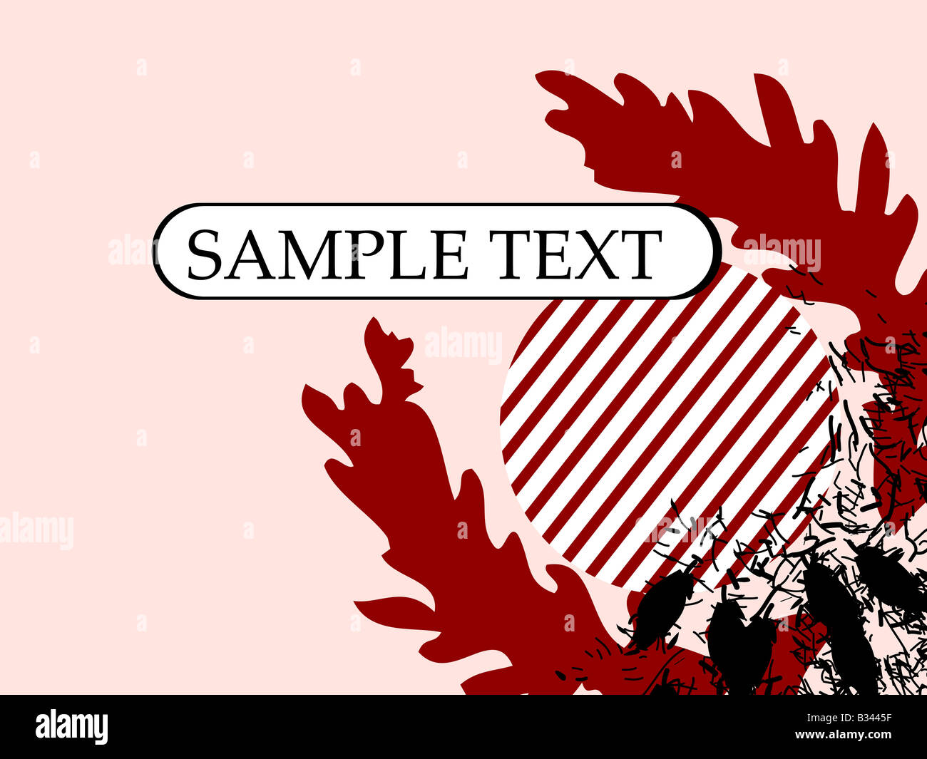 grungy design with circles and sample text Stock Photo - Alamy