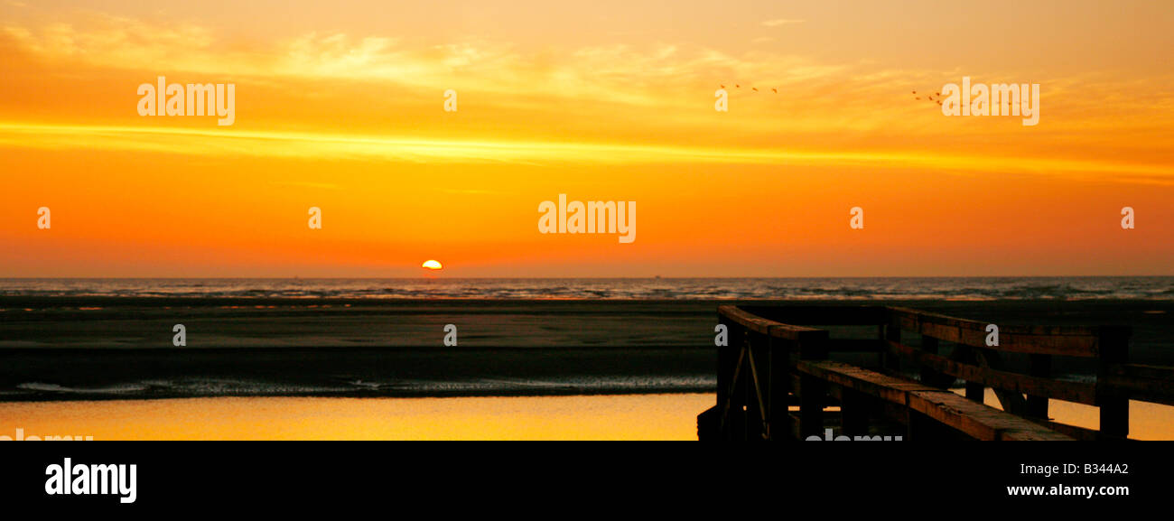 Sunrise, St. Simons Island, Georgia Stock Photo - Alamy
