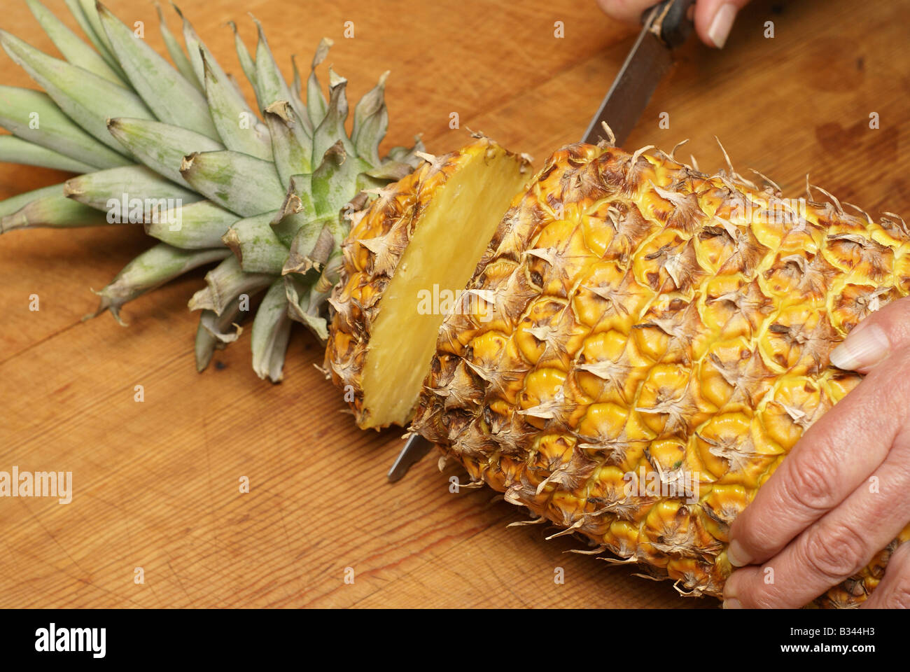 Cutting Top Off Stock Photo - Alamy