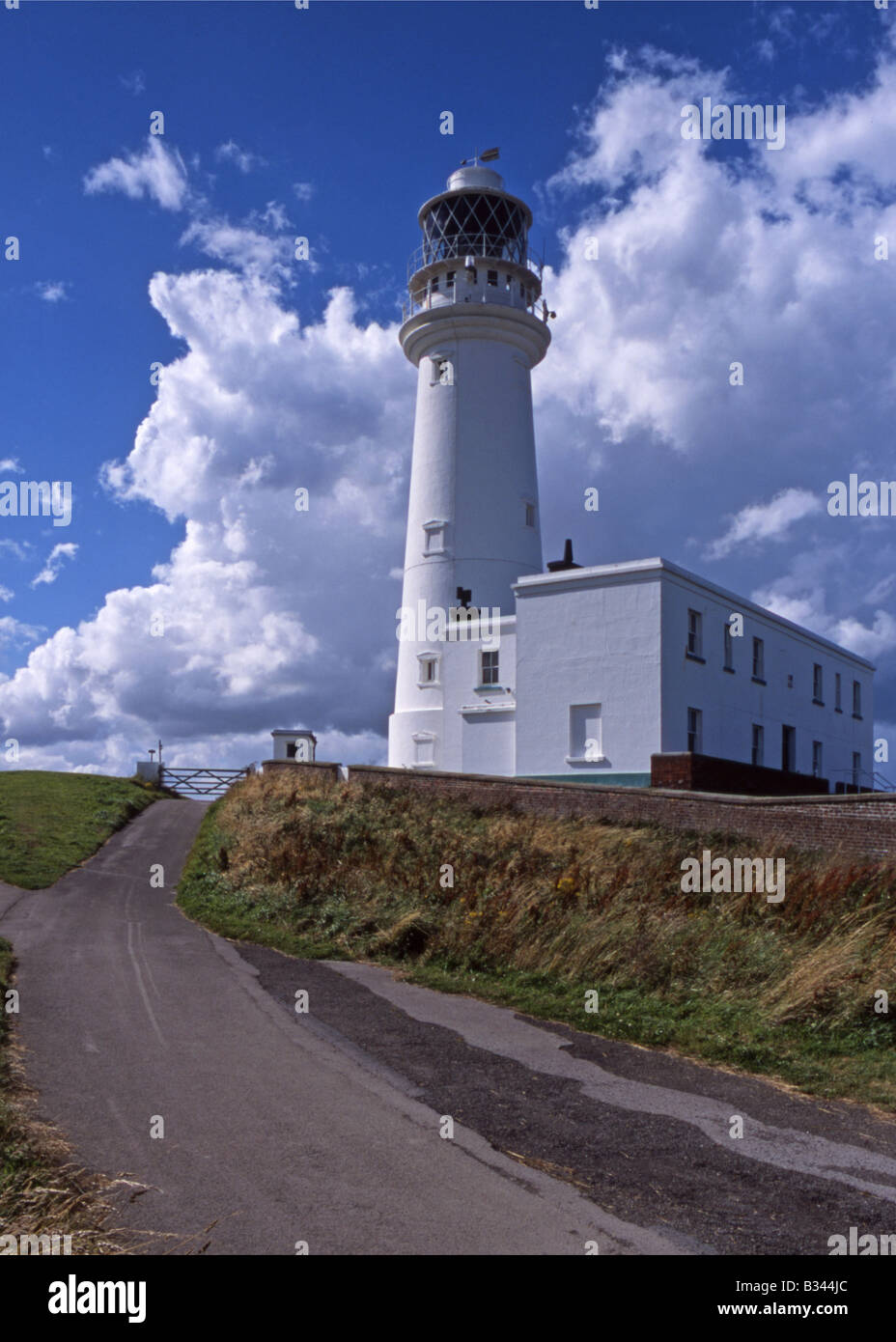 Flamborough Head Lighthouse, Yorkshire, England, UK Stock Photo - Alamy
