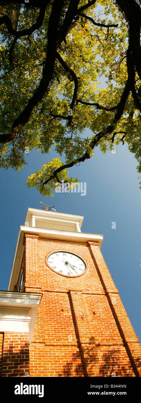 Clock tower, Historic Georgetown, South Carolina Stock Photo - Alamy