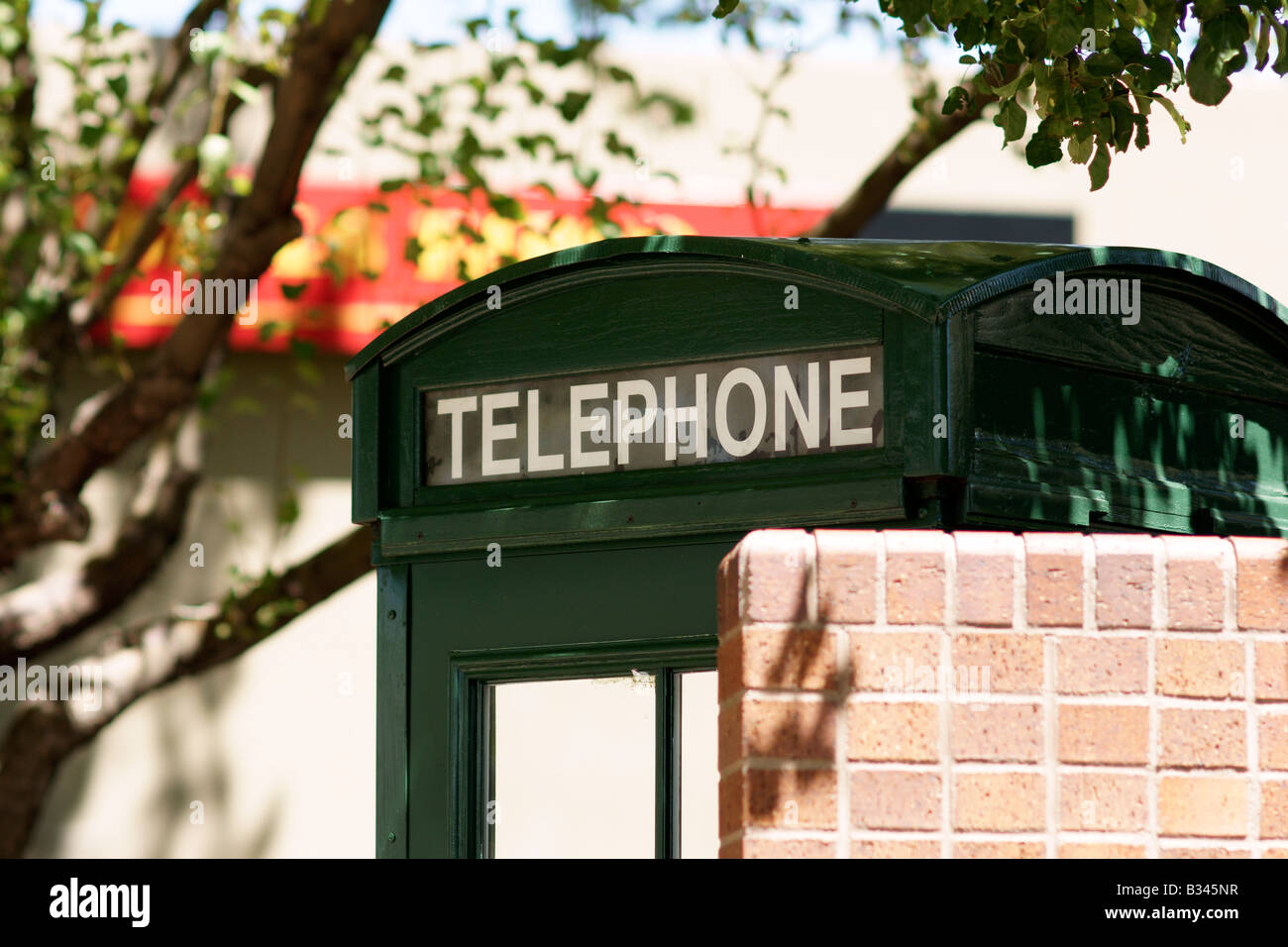 Public phone booth hi-res stock photography and images - Alamy