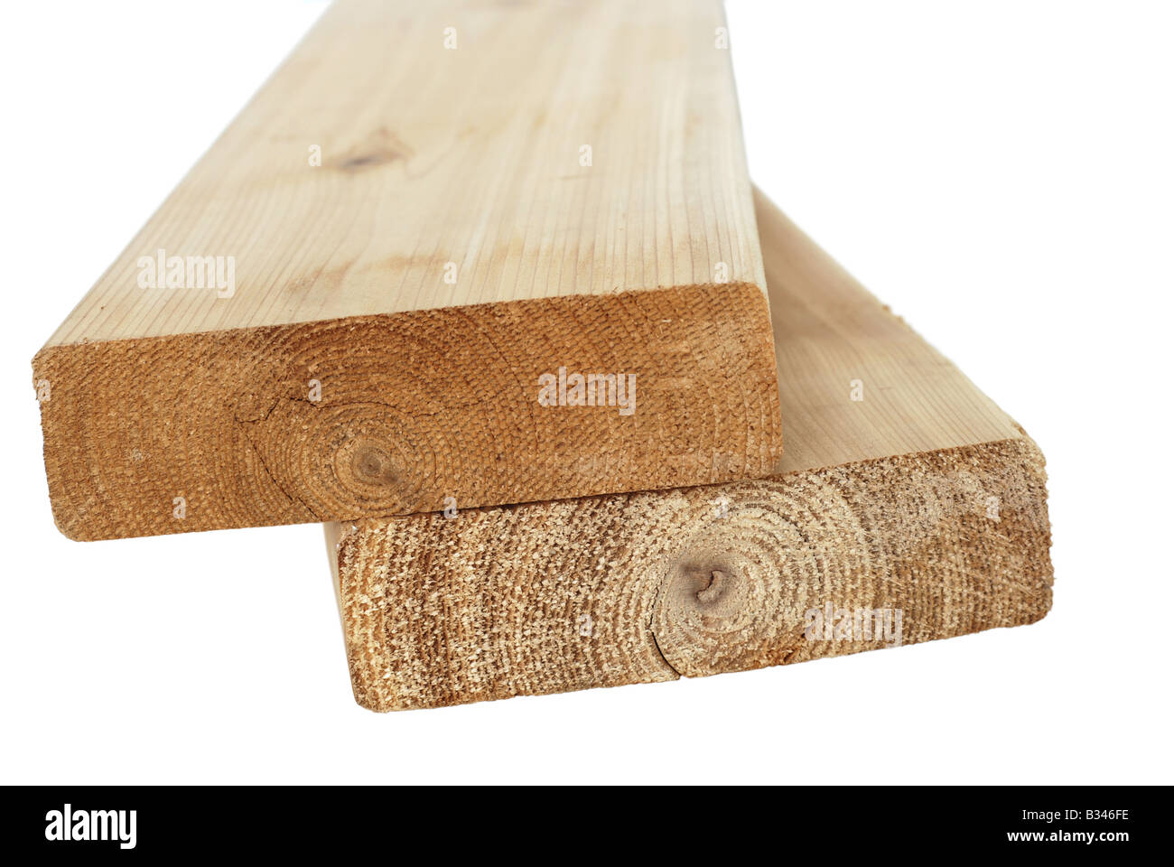 Wood lumber board isolated Stock Photo - Alamy