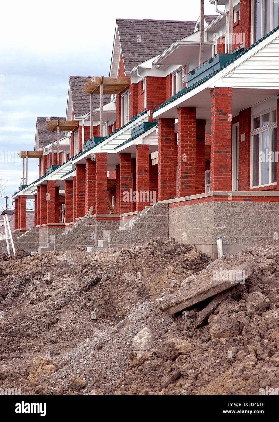 New Housing Complex Stock Photo - Alamy