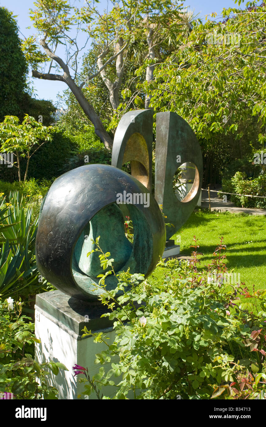 Barbara Hepworth Museum and Garden in St Ives Cornwall West Country ...