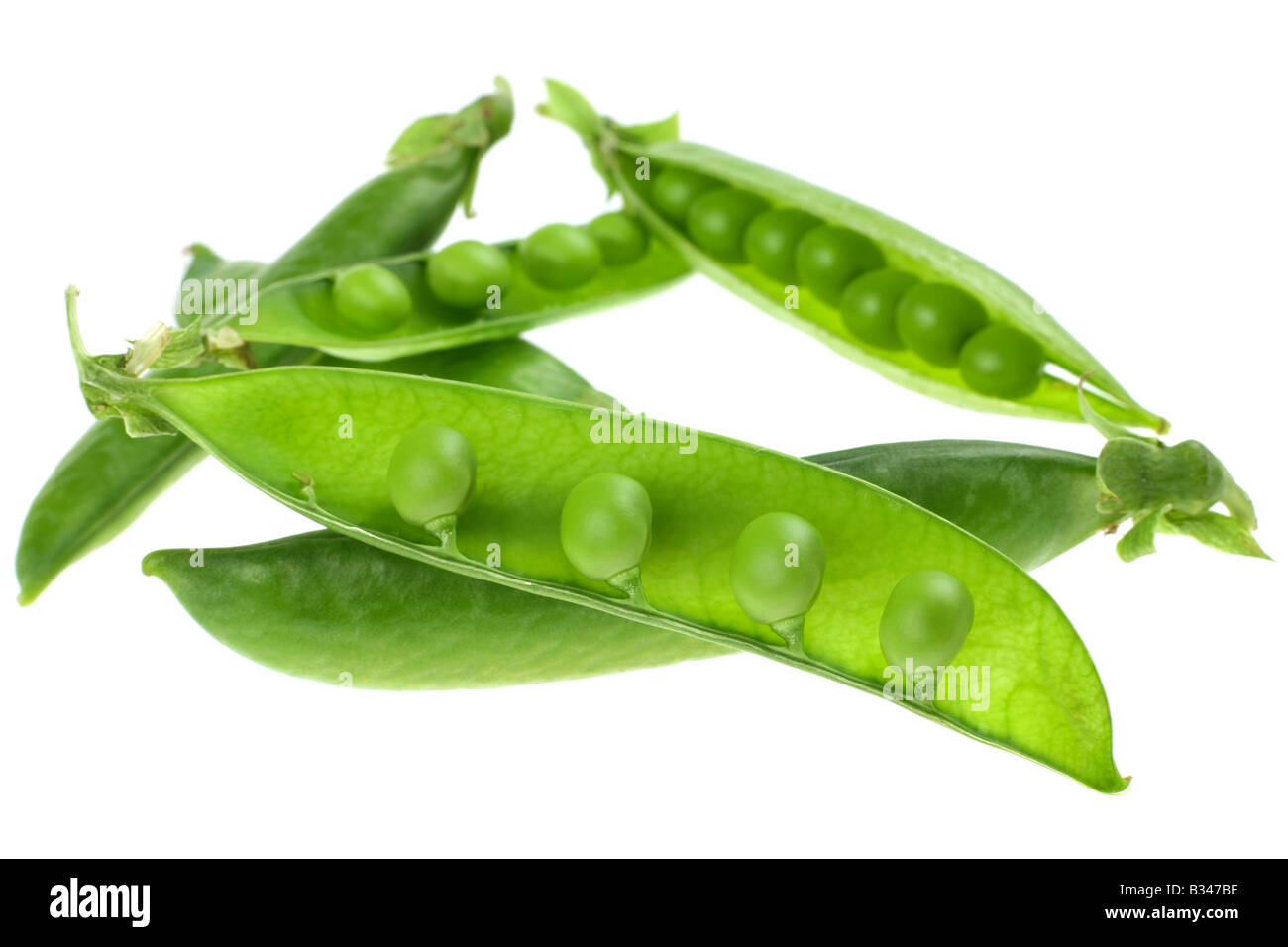 Green peas vegetable with seed closeup view Stock Photo - Alamy