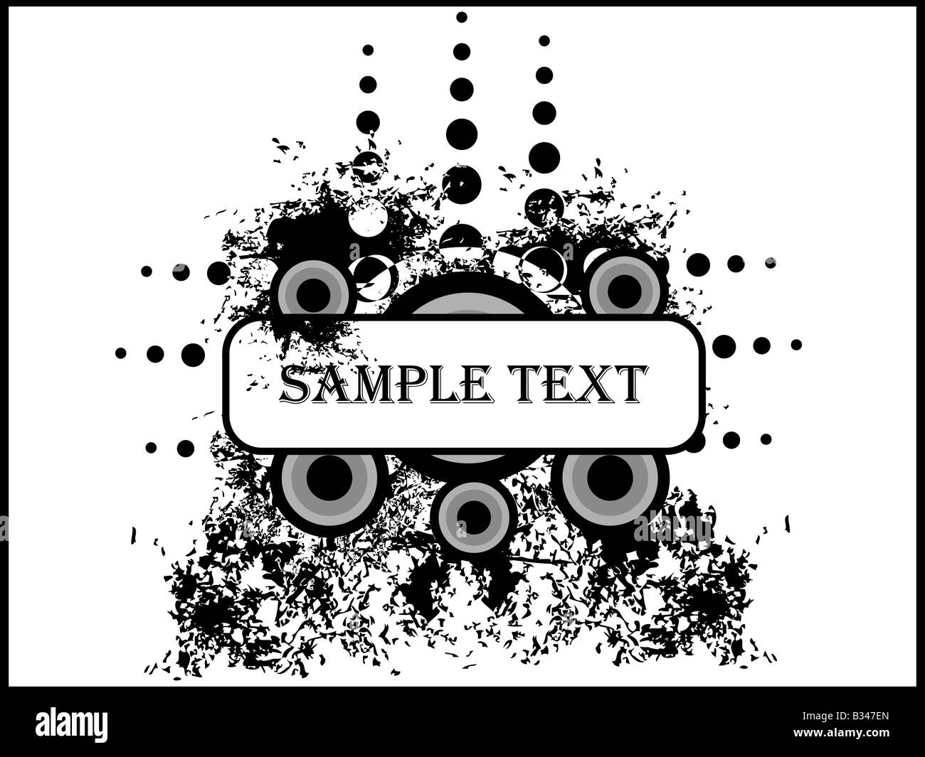 circular sample text Stock Photo - Alamy