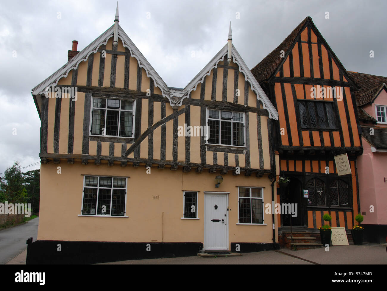The Crooked House Stock Photo - Alamy