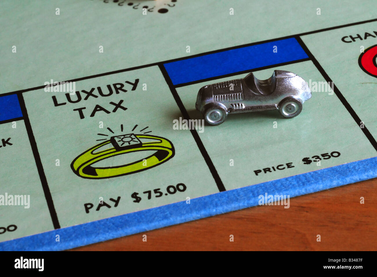 Monopoly Board Tax Stock Photos & Monopoly Board Tax Stock Images - Alamy