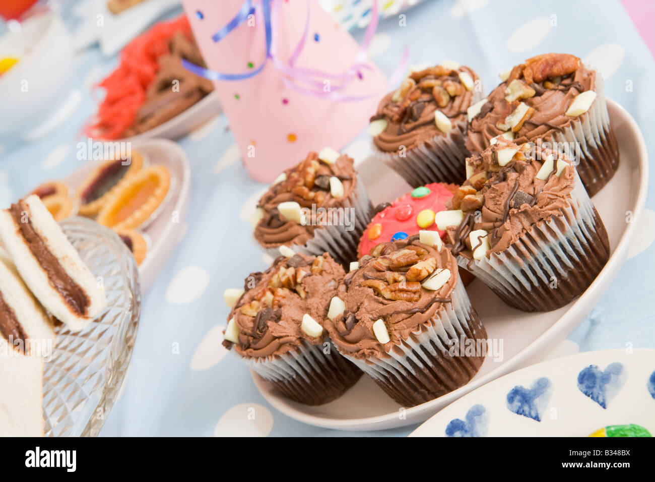 Kids birthday party jelly hi-res stock photography and images - Alamy