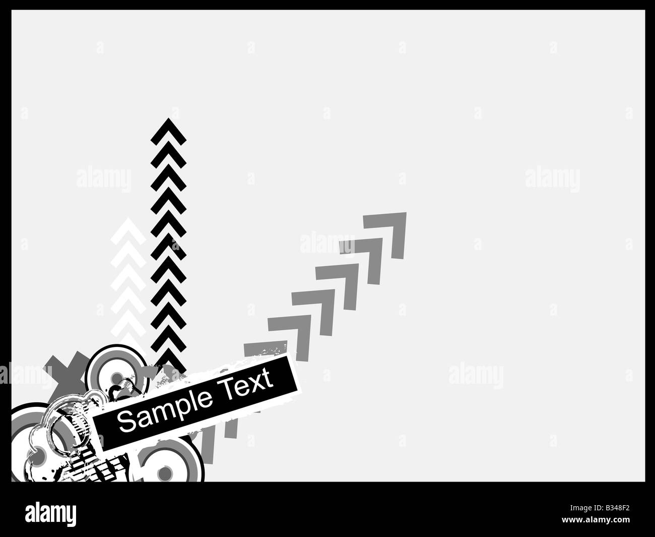 text-box with circles Stock Photo - Alamy