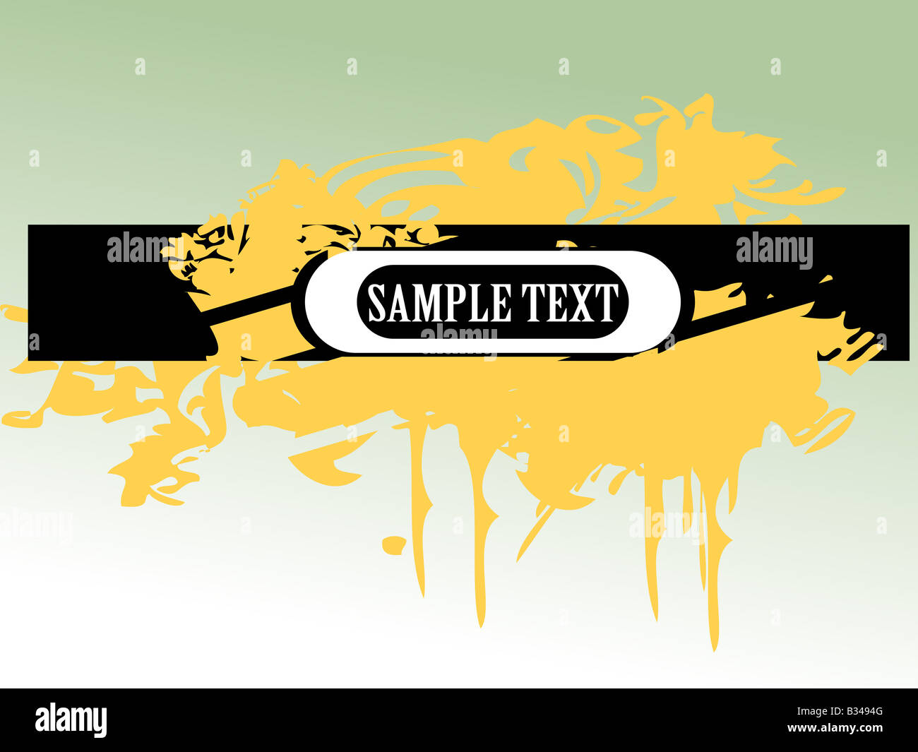 grungy design with text box Stock Photo - Alamy