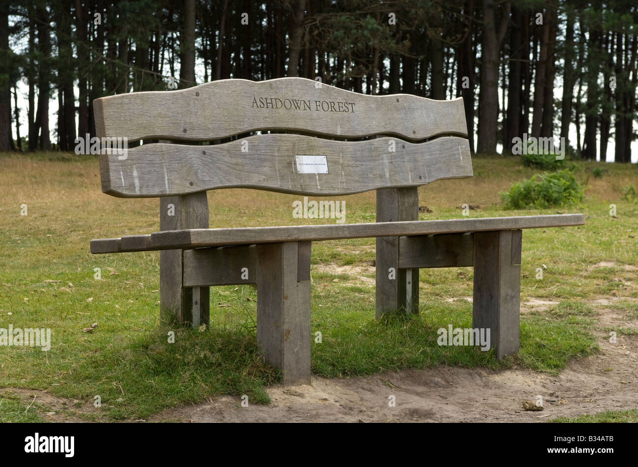 Ashdown forest sussex and bench hi-res stock photography and images - Alamy