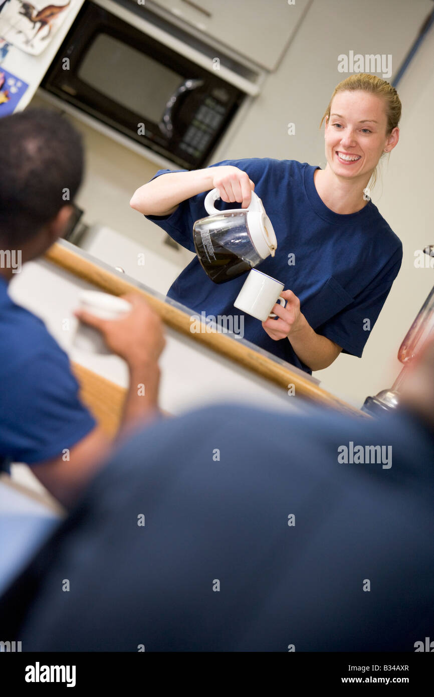 Female firefighter african american hi-res stock photography and images ...