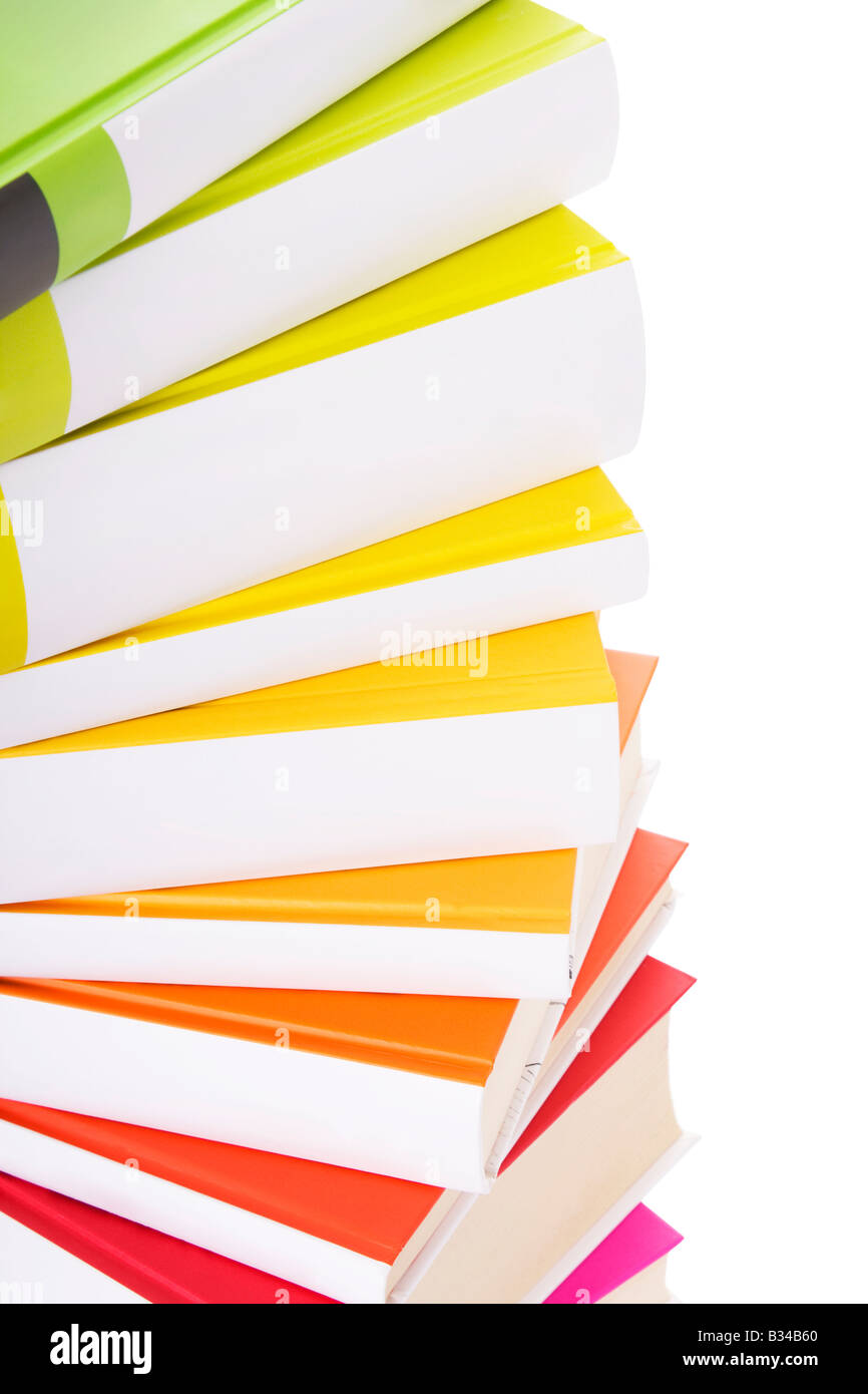 Rainbow books hi-res stock photography and images - Alamy
