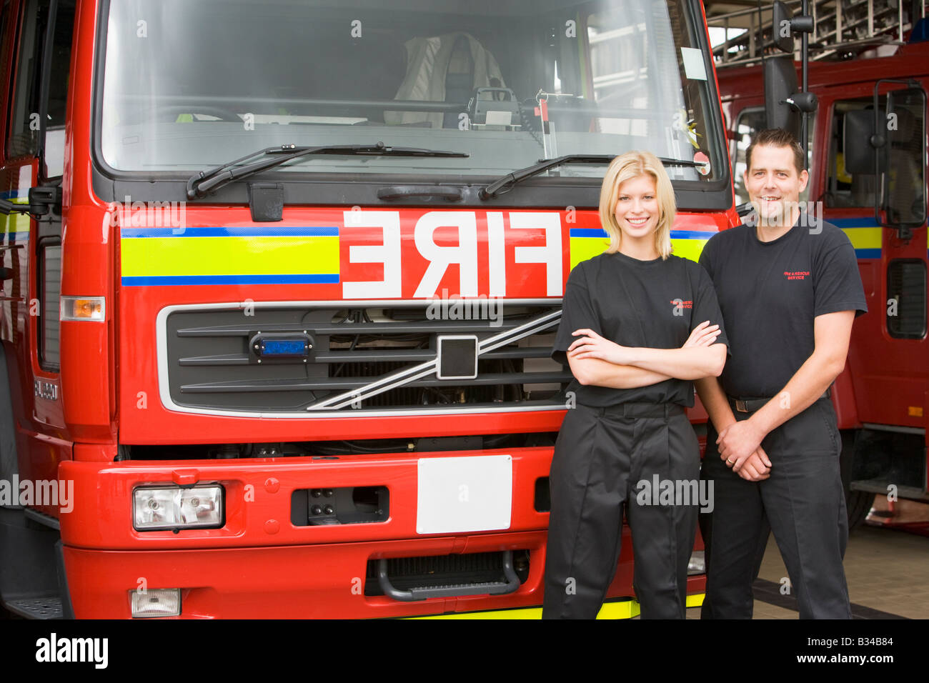 Fireman truck hi-res stock photography and images - Alamy
