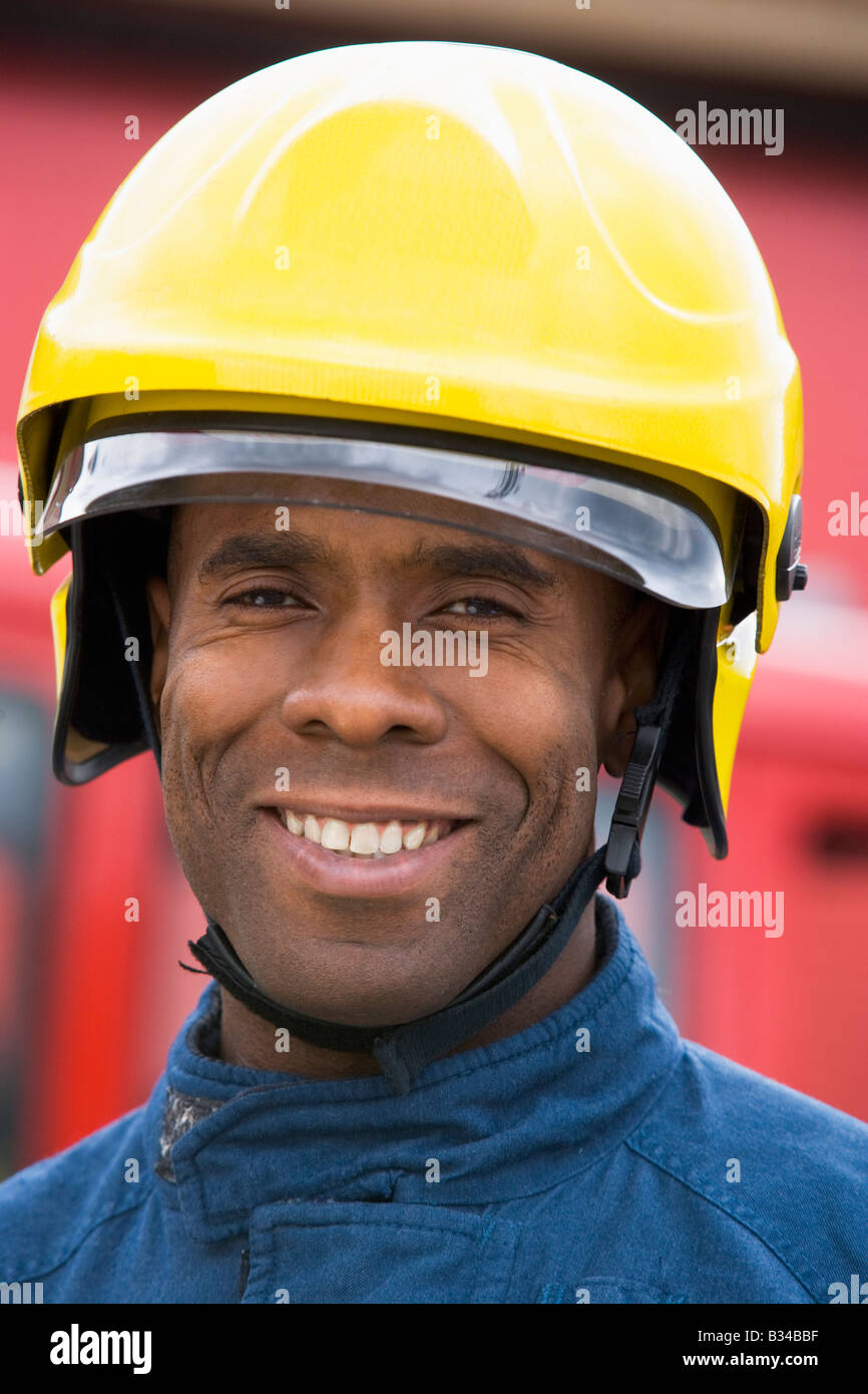 Fireman uniform helmet hi-res stock photography and images - Alamy
