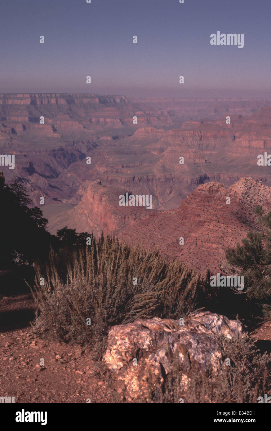The Grand Canyon National Park Arizona South Rim Stock Photo - Alamy