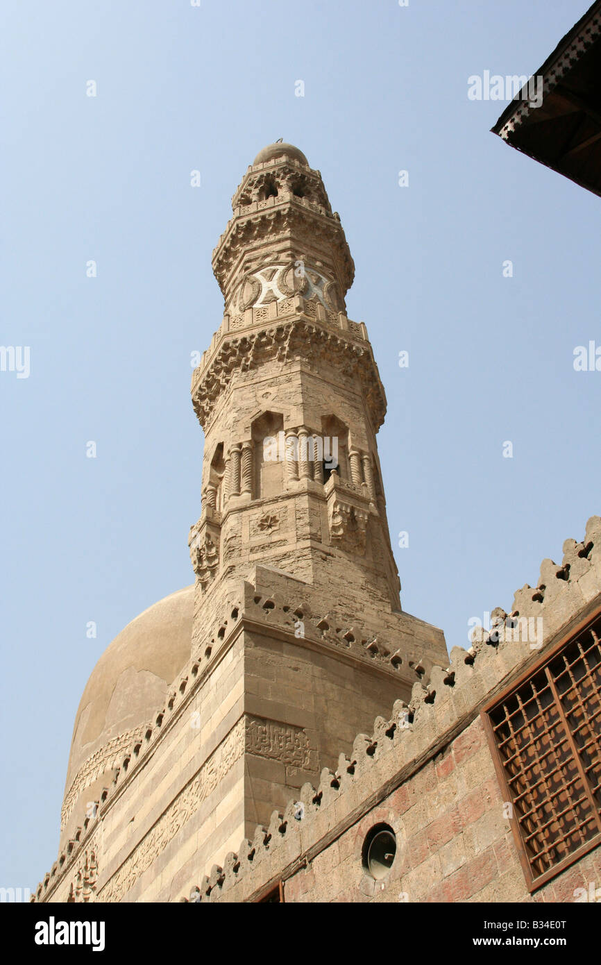 Sultan Barquq mosque in Cairo, Egypt Stock Photo - Alamy