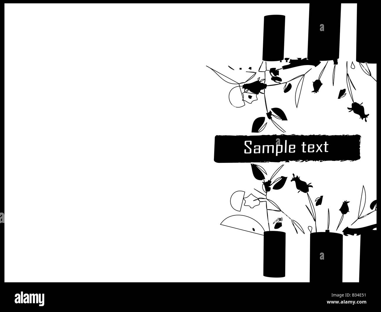 stained design with sample text Stock Photo - Alamy