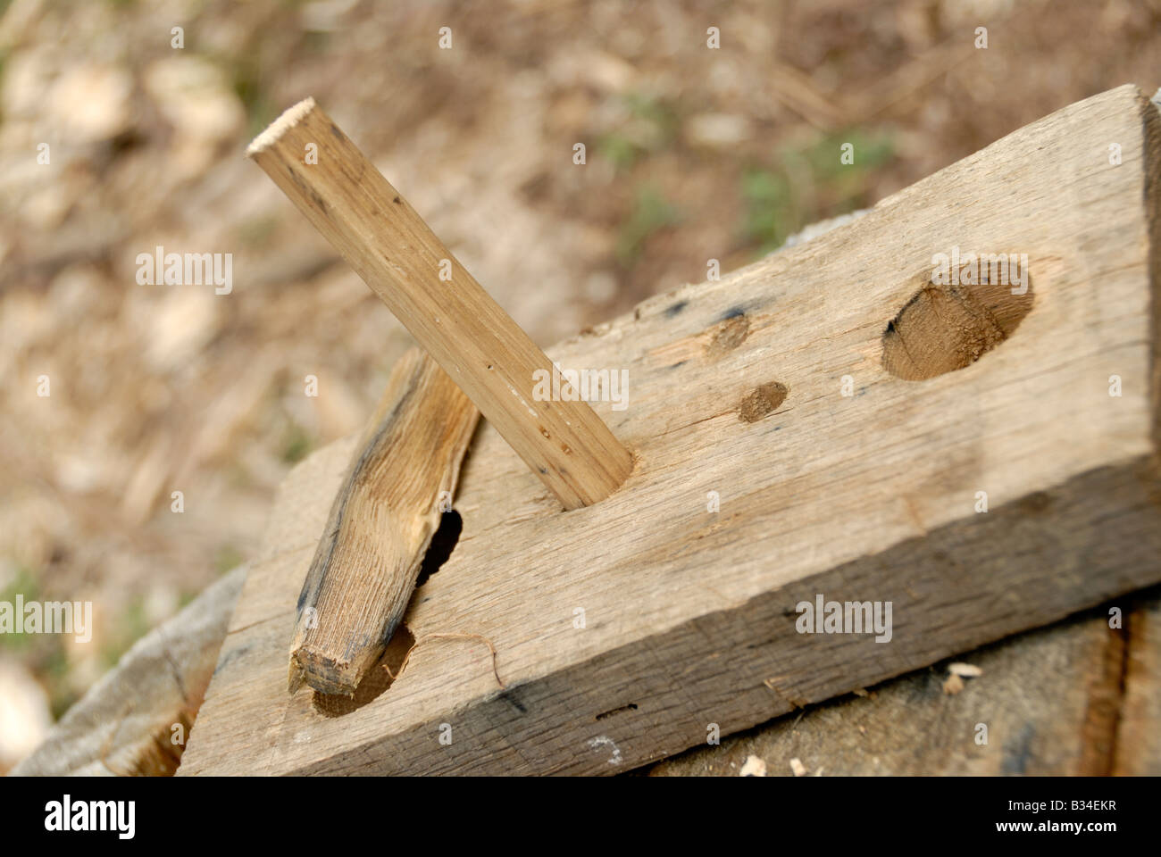 Wooden peg hi-res stock photography and images - Alamy